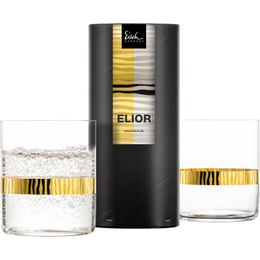 EISCH GERMANY Becher »ELIOR« Mit Gold bzw Platin handveredelte Gläserserie transparent, goldfarben