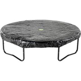 EXIT Trampolin-Abdeckplane für Trampoline, Ø 251 cm schwarz B/H/L: 253 cm x 253 cm