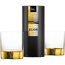 EISCH GERMANY Becher »ELIOR« Mit Gold bzw Platin handveredelte Gläserserie transparent, goldfarben