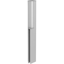 BioHort St&uuml;tzelement &raquo;DaVinci&laquo; H&ouml;hensprung f&uuml;r Hochbeet DaVinci MAXI-MINI silberfarben-metallic
