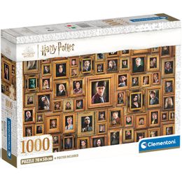 Clementoni Puzzle »Impossible, Harry Potter Compact, mit neuer Compact Box« Made in Europe bunt