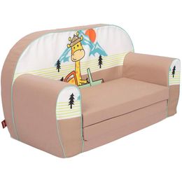 KNORRTOYS Sofa »Giraffe on Tour« für Kinder; Made in Europe giraffe