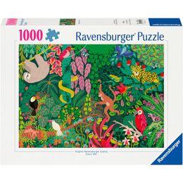 Ravensburger Puzzle »Magischer Regenwald« Made in Germany bunt