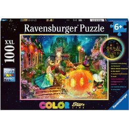 Ravensburger Puzzle »Color Star Line, Tanz um Mitternacht« leuchtet im Dunkeln; Made in Germany bunt