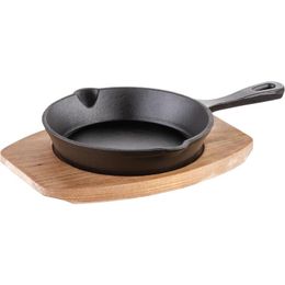 M&auml;ser M&Auml;SER Servierpfanne &raquo;Gusseisenpfanne&laquo; Gusseisen Set, 2 Stk. tlg. Schwarz