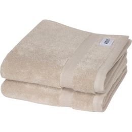 Sch&ouml;ner Wohnen Kollektion SCH&Ouml;NER WOHNEN-Kollektion Handt&uuml;cher &raquo;Cuddly&laquo; schnell trocknende Airtouch-Qualit&auml;t beige Frotteevelours, Obermaterial: 100% Baumwolle
