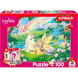 Schmidt Spiele Puzzle »Bayala, Magische Einhörner« inkl. Schleich-Figur; Made in Europe bunt