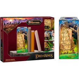 Revell 3D-Puzzle »Book Nook, Tiny Adventures Herr der Ringe Minas Tirith« Buchstütze; mit LED-Beleuchtung bunt