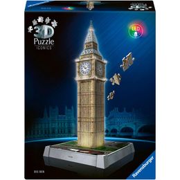Ravensburger 3D-Puzzle »Iconics: Big Ben - mit Licht« Made in Europe bunt