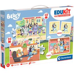 Clementoni Puzzle &raquo;Edukit, 4n1, Bluey&laquo; Made in Europe bunt