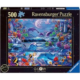 Ravensburger Puzzle »Glow in the Dark, Im Zauber des Mondlichts« Made in Germany bunt