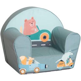 KNORRTOYS Sessel &raquo;Bear and Friends&laquo; f&uuml;r Kinder; Made in Europe grau