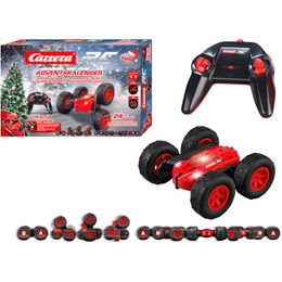 Carrera Spielzeug-Adventskalender »RC Mini Turnator, ferngesteuertes RC Auto zum Selberbauen« ab 12 Jahren mit 360° Flip-Action und...