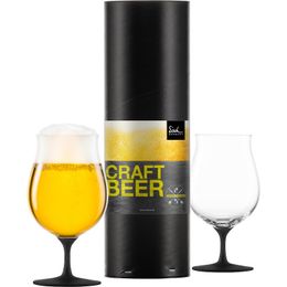 EISCH GERMANY Bierglas »CRAFT BEER EXPERTS« CRAFT BEER Gläser in Geschenkröhre transparent, schwarz