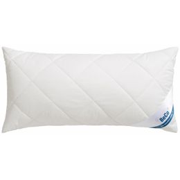 Beco Kunstfaserkopfkissen &raquo;Proneem&laquo; 1 Stk. tlg. Kunstfaserkopfkissen mit Rei&szlig;verschluss, in 40x80 oder 80x80 cm wei&szlig; Bezug: 100% Polyester B/H/L:...