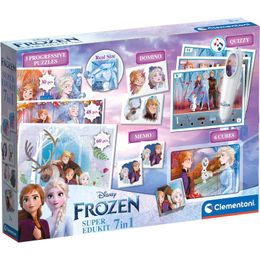 Clementoni Puzzle »Super-Edukit 7in1, Frozen 2« Made in Europe bunt