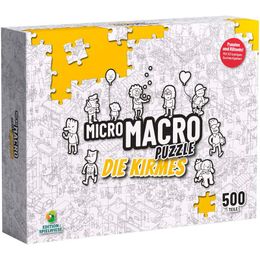EDITION SPIELWIESE Puzzle »MicroMacro Puzzle: Die Kirmes« Made in Germany bunt