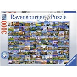 Ravensburger Puzzle »99 Beautiful Places in Europe« Made in Germany bunt