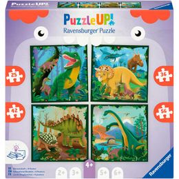 Ravensburger Puzzle »PuzzleUP!, Dinosaurier« Made in Europe bunt