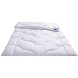 Beco Kunstfaserbettdecke &raquo;Sanalux Protect&laquo; warm F&uuml;llung Polyester 1 Stk. tlg. Bettdecke in 135x200, 155x220, 200x200 cm, Sommer oder Winter wei&szlig;...