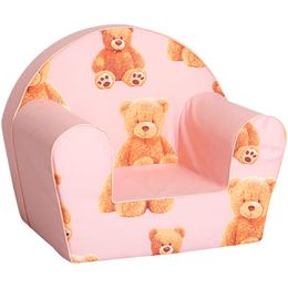 KNORRTOYS Sessel &raquo;Teddy pink&laquo; f&uuml;r Kinder; Made in Europe rosa