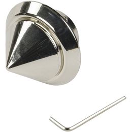 Liedeco Gardinenstangen-Endst&uuml;ck &raquo;Endst&uuml;ck, Endknopf nickel-glanz "Celebration" Atlanta - 1 St&uuml;ck&laquo; Endst&uuml;ck, Endknopf nickelfarben