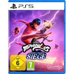NBG Spielesoftware &raquo;Miraculous: Paris Under Siege - [Playstation 5]&laquo; PlayStation 5 transparent Trete gegen bekannte Charaktere aus der Serie an, von 