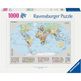 Ravensburger Puzzle »Politische Weltkarte« Made in Germany bunt