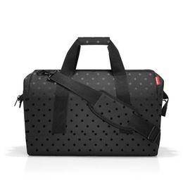 Reisenthel Reisetasche »allrounder L« glossy dots black B/H/T: 48 cm x 39,5 cm x 29 cm