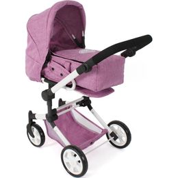 Bayer Chic 2000 CHIC2000 Kombi-Puppenwagen »Jara, Jeans pink« zusammenklappbar Jeans Pink