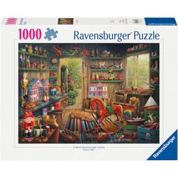 Ravensburger Puzzle &raquo;Spielzeug von damals&laquo; Made in Germany bunt