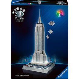 Ravensburger 3D-Puzzle »Iconics: Empire State Building - mit Licht« Made in Europe bunt