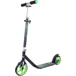 Hudora Scooter »Hornet CLVR 200« schwarz/grün