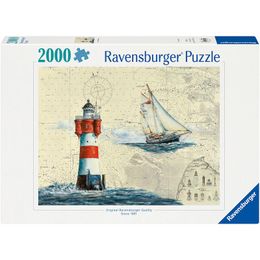 Ravensburger Puzzle &raquo;Romantischer Leuchtturm&laquo; Made in Germany bunt