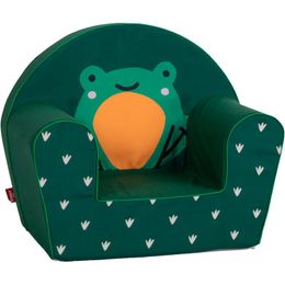 KNORRTOYS Sessel &raquo;Green frog&laquo; f&uuml;r Kinder; Made in Europe blau