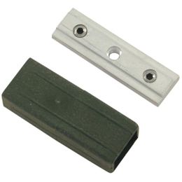 Sch&ouml;ner Wohnen Kollektion SCH&Ouml;NER WOHNEN-KOLLEKTION Verbinder Serie Einzelprogramm Matteo rechteckig aluminium-schwarz