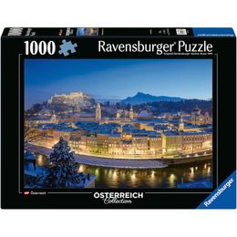 Ravensburger Puzzle »Österreich Collection, Salzburger Abendstimmung« Made in Germany bunt