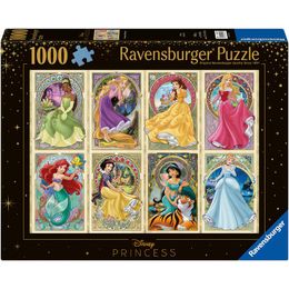 Ravensburger Puzzle »Disney Princess, Nouveau Art Prinzessinnen« Made in Germany bunt