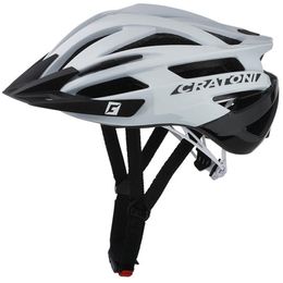 Cratoni Mountainbikehelm &raquo;MTB-Fahrradhelm Agravic&laquo; wei&szlig;/schwarz glanz