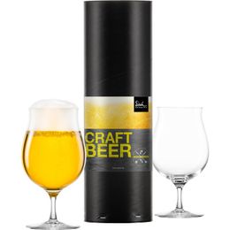 EISCH GERMANY Bierglas »CRAFT BEER EXPERTS« CRAFT BEER Gläser in Geschenkröhre transparent