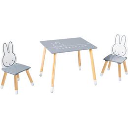 Roba Kindersitzgruppe »miffy « 3 Stk. tlg. grau/weiß/natur +