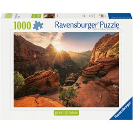Ravensburger Puzzle »power of nature, Zion Canyon USA« Made in Germany bunt