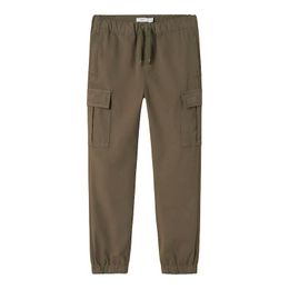 name it Cargohose &raquo;NKMRYAN TWILL CARGO PANT R 5553-VA TB&laquo; Dusty Olive 116 - N-Gr N-Gr 116 Coole Cargohose von name it f&uuml;r Jungen