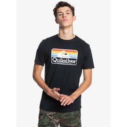 Quiksilver T-Shirt &raquo;Dreamers Of The Shore&laquo; schwarz M M Stoff: leichter Baumwoll-Jersey