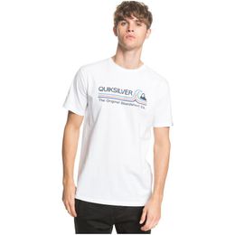 Quiksilver T-Shirt &raquo;Stone Cold Classic&laquo; White XL XL Stoff: leichter Baumwoll-Jersey