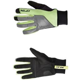 Xlc Fahrradhandschuhe &raquo;Winterhandschuh CG-L11&laquo; 2 Stk. schwarz/neon gelb/grau