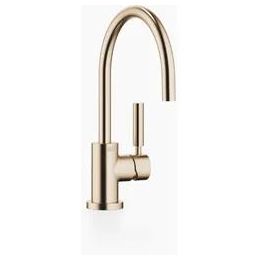 Dornbracht TARA Einhebelmischer, Ausladung 201mm, 33800888-46, Farbe: Champagne geb&uuml;rstet