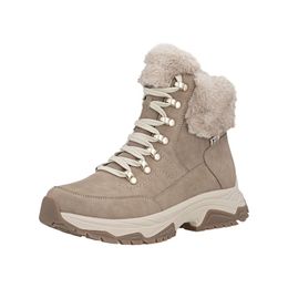 Rieker Schnürstiefelette »Stiefelette Glattleder« Camel 42 42 Verschluss: Schnürung