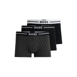BOSS Trunk &raquo;Trunk 3P Bold Design&laquo; Packung, 3er, 3 Stk. mit Schriftzug Open Miscellaneous 981 XXL (56) - 3 Stk. 3 Stk. XXL (56) 3er Pack Trunk von...