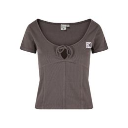 Karl Kani Damen T-Shirt &raquo; Damen KW241-026-2 Og Corset Rib Tee&laquo; 1 Stk. XXL